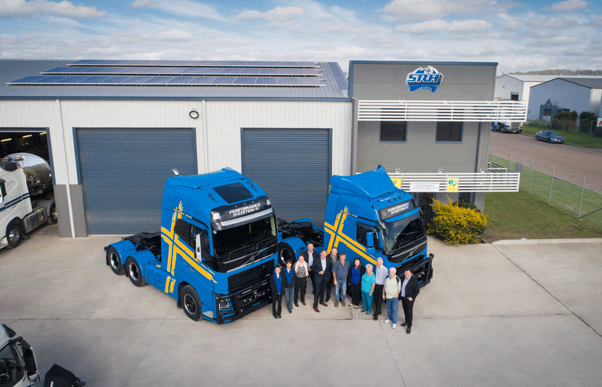 Award-winning milk transport business pays tribute to its team
